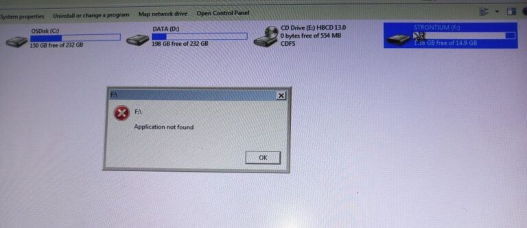 How To Solve Application Not Found Error In Windows 10 8 7 - Meinstyn